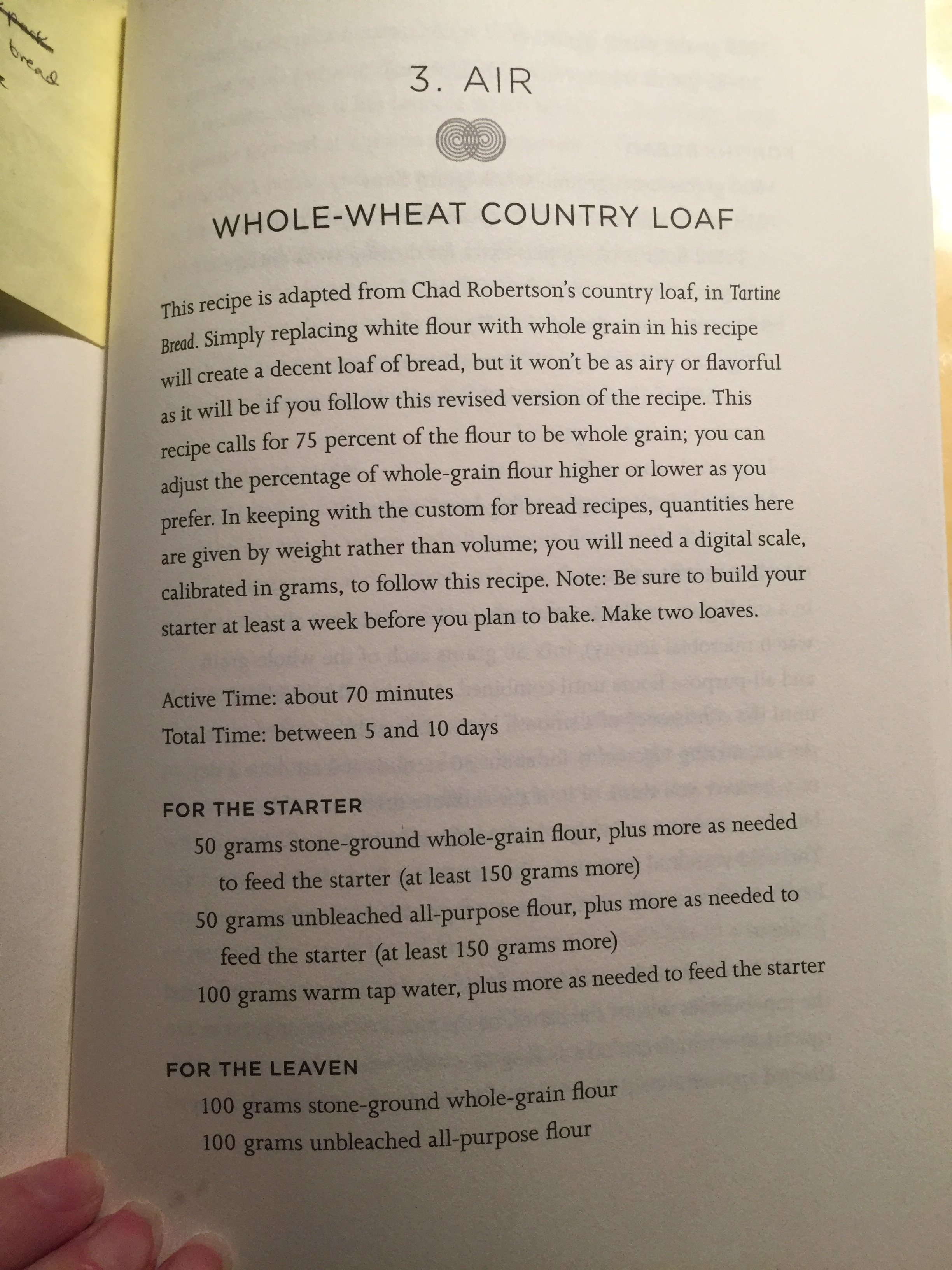 Michael Pollan’s Whole Wheat Country Loaf – The Bread Maiden